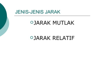 Skala dan jarak | PPT