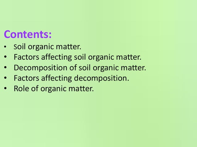 Decomposition of organic matter,marine microbiology | PPT