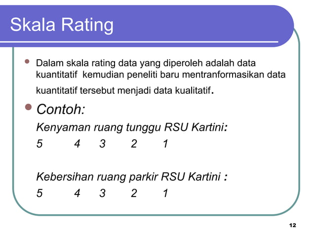 SKALA PENGUKURAN DALAM STATISTIKA. .ppt