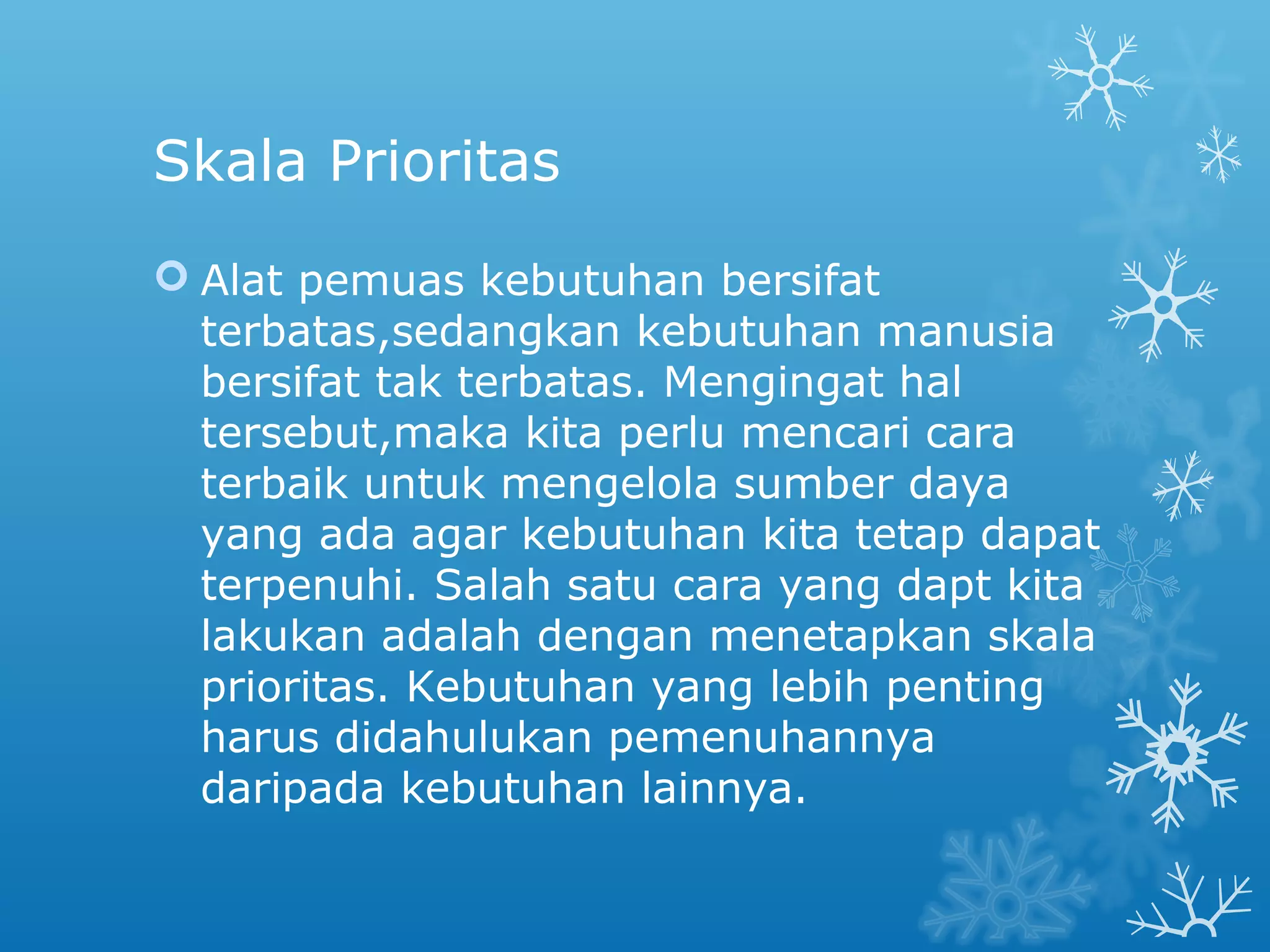 Skala prioritas x iis2 stc1 | PPT