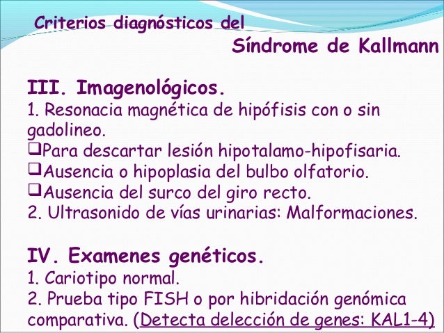 Síndrome de Kallman