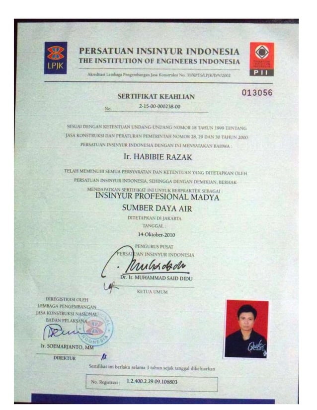 Ska Lpjk Pii Sumber Daya Air | PDF