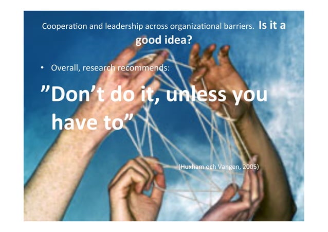 Skanska 20111021 horizontal leadership, managing change and complexity ...