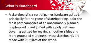 Skateboard | PDF