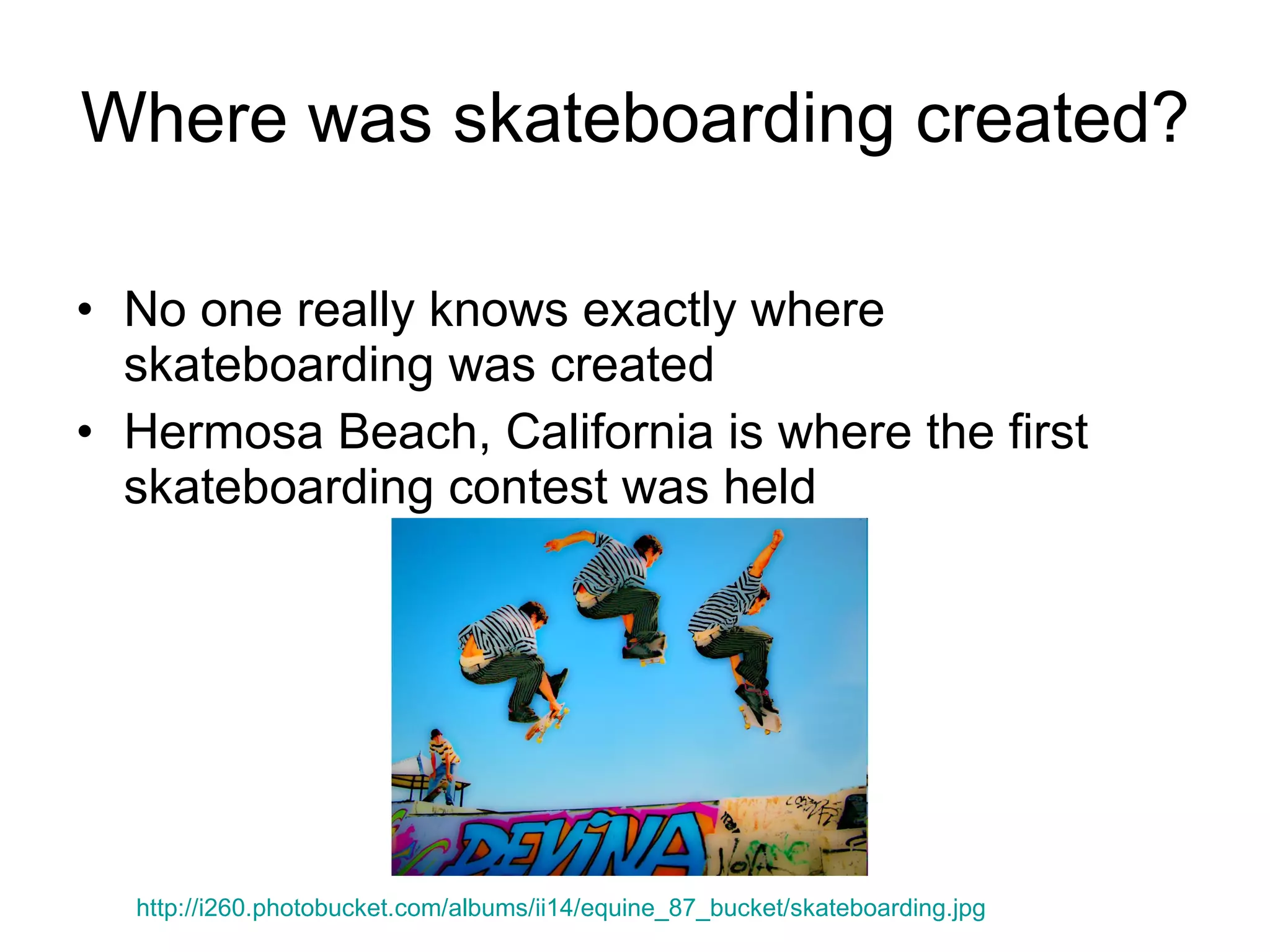 Skateboarding history | PPT