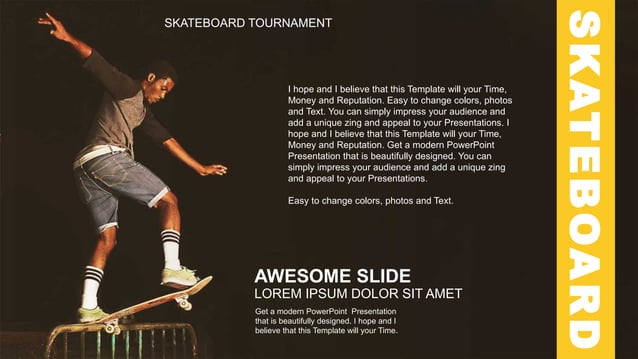 Skateboard Jump PowerPoint Templates.pptx