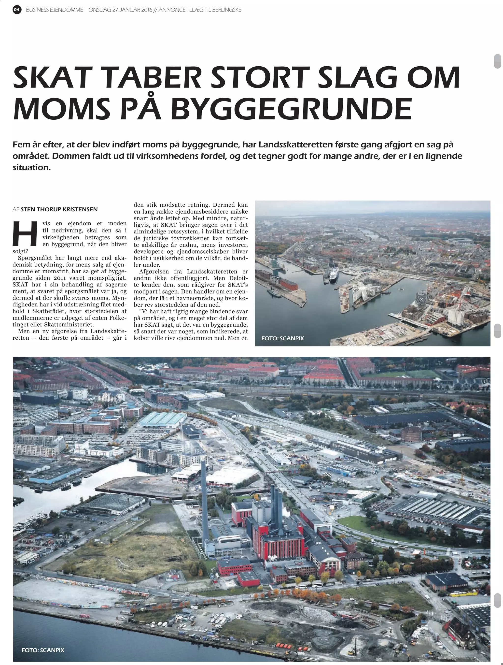 Skat taber stort slag om moms på byggegrunde | PDF