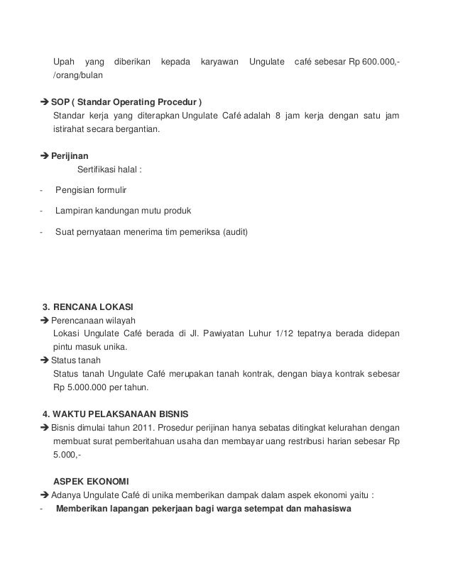 Contoh Sop Coffee Shop | Ruang Ilmu Contoh Sop Coffee Shop | Ruang Ilmu