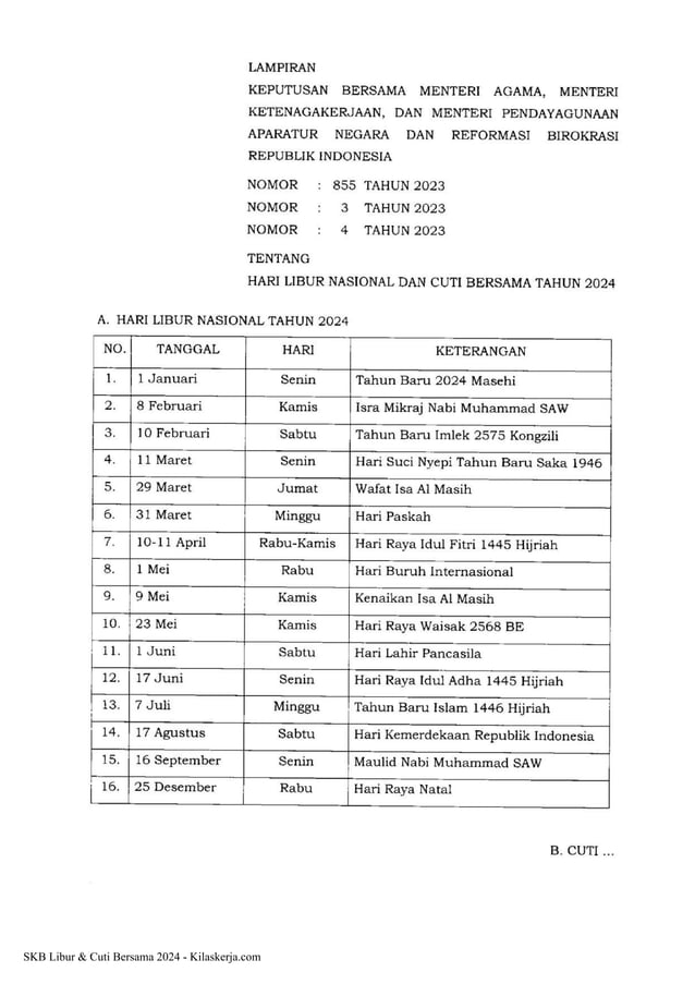 SKB Libur & Cuti Bersama 2024 - Kilaskerja.com.pdf