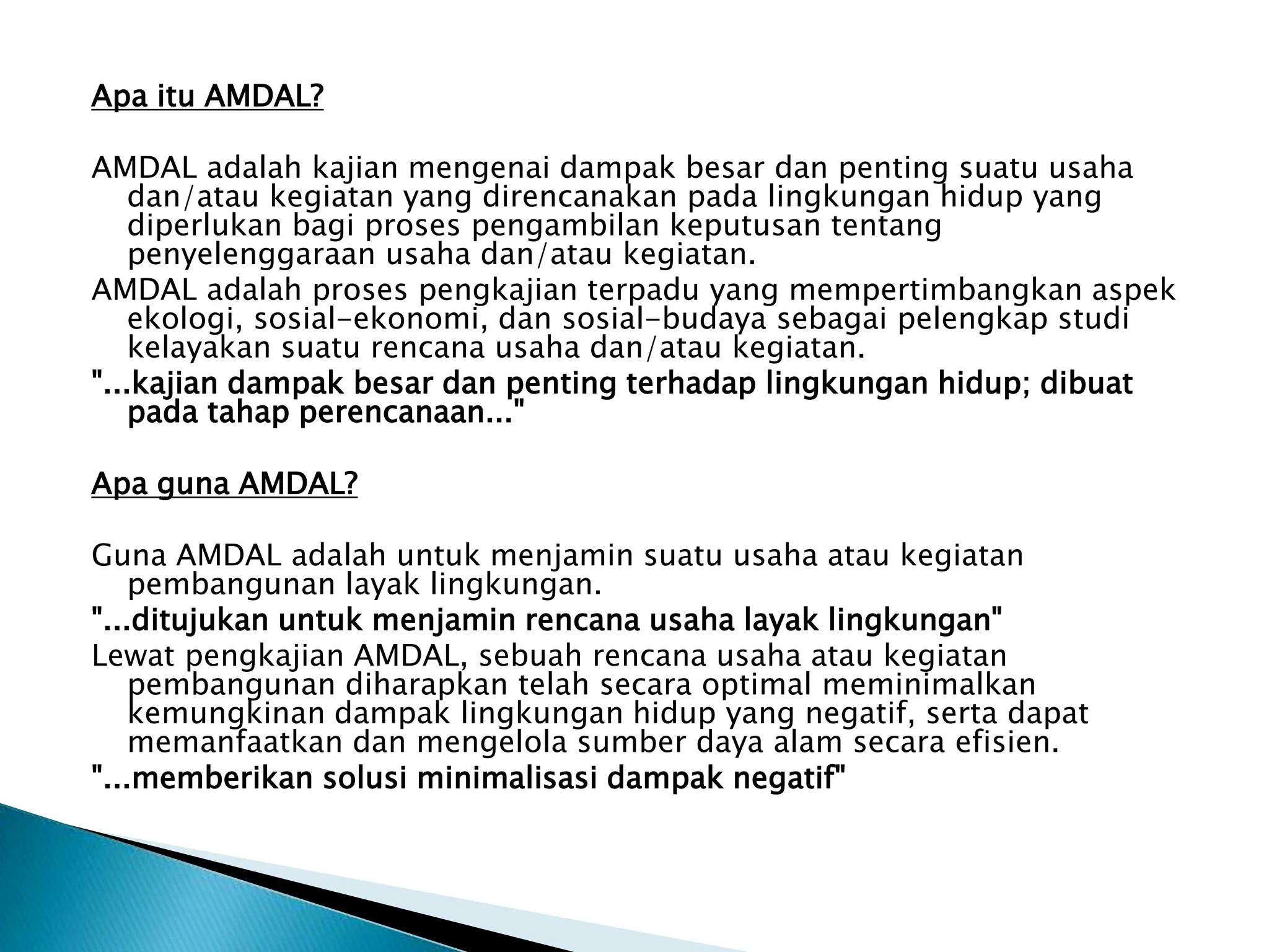 SKB Materi_12_AMDAL.ppt MATERI PPT AMDAL | PPT