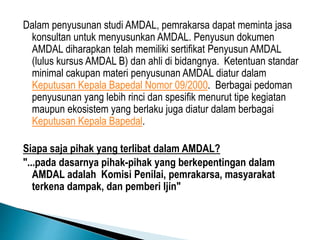 SKB Materi_12_AMDAL.ppt MATERI PPT AMDAL | PPT