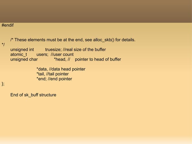 Sockets and Socket-Buffer | PPT