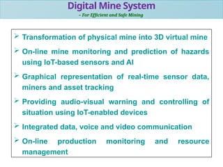 SKC Digital Mine System for Underground mines presentation fo | PPTX