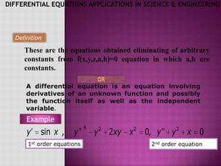 differential equations | PPT