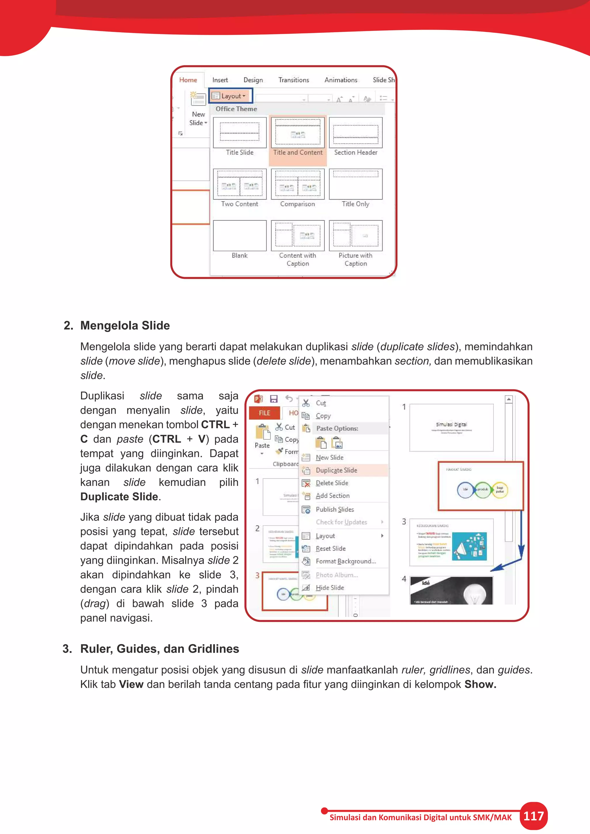 Skd 02(penggunaan fitur pada power point) | PDF