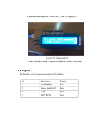 Monitoring Kendali Suhu Ruangan Berbasis Arduino Menggunakan Metoda PID ...