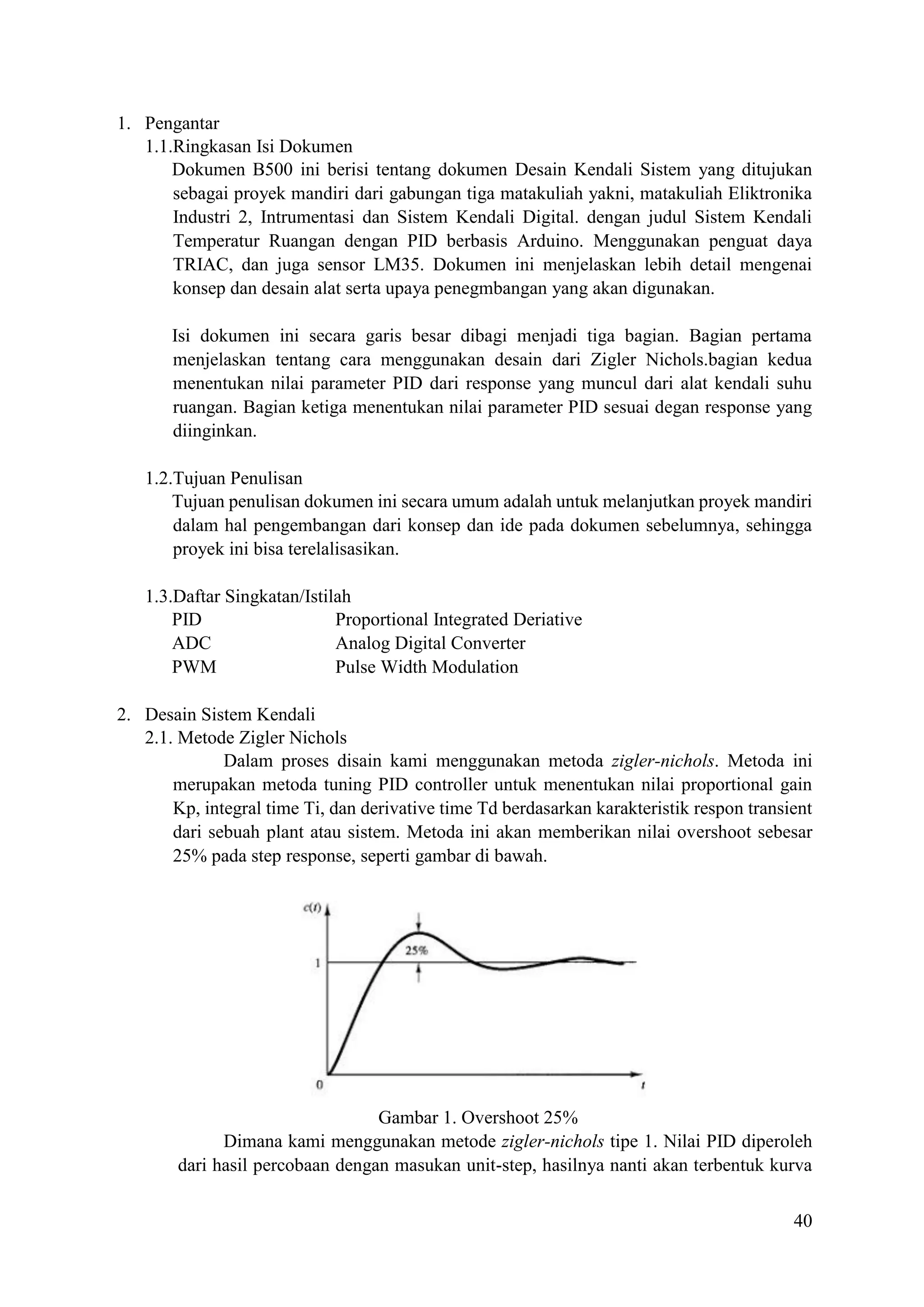 Sistem Kendali Temperatur Ruangan dengan TRIAC, LM35 dan PID berbasis ...