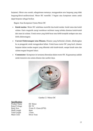 Sistem Kendali Kecepatan Motor DC dengan PID berbasis Arduino Uno dan ...
