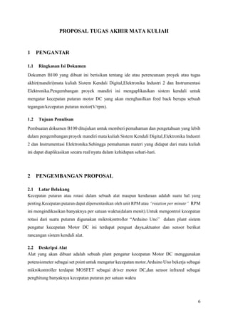 Sistem Kendali Kecepatan Motor DC dengan PID berbasis Arduino Uno dan ...