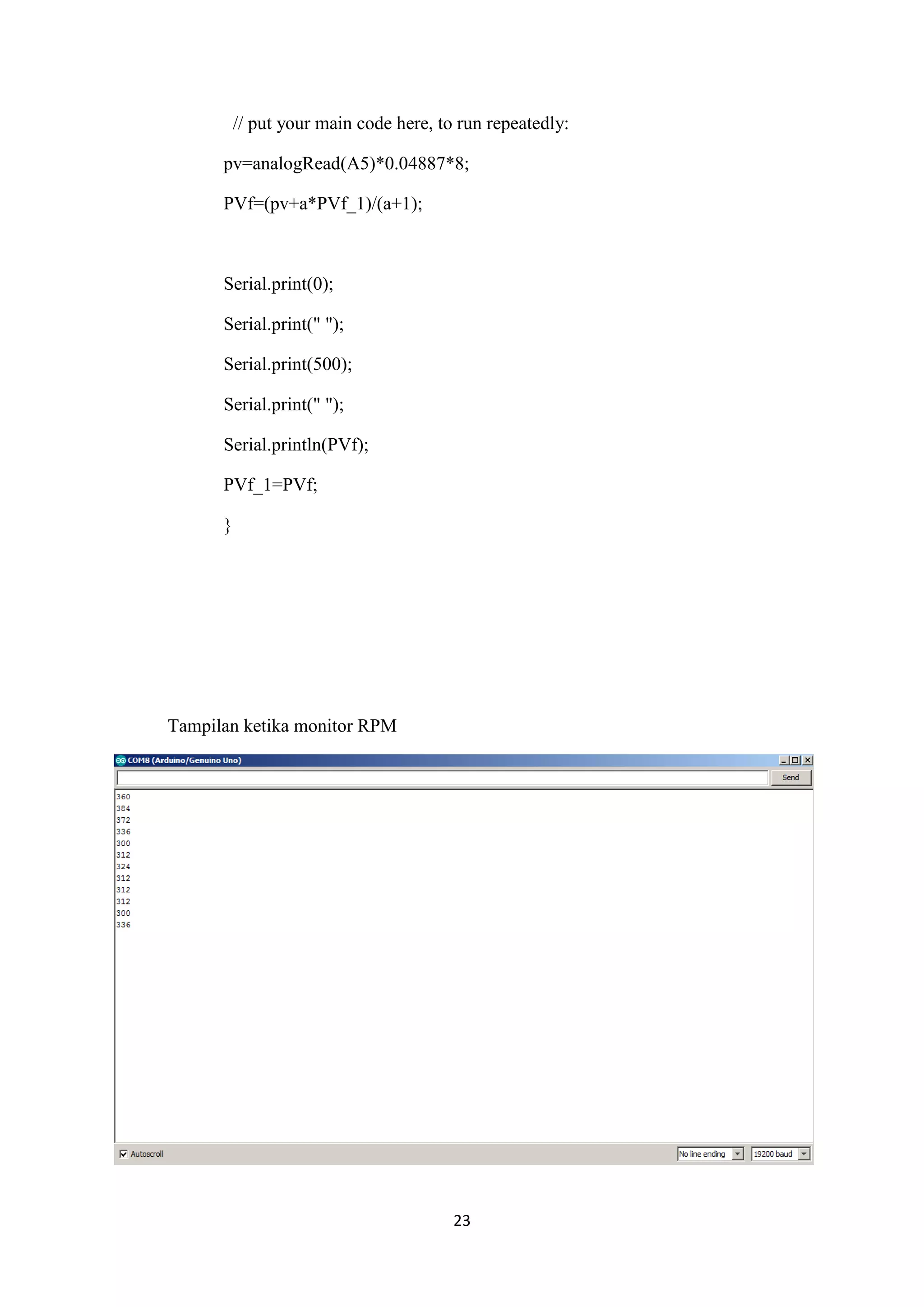 Sistem Kendali PID untuk kecepatan rotasi motor DC berbasis arduino ...