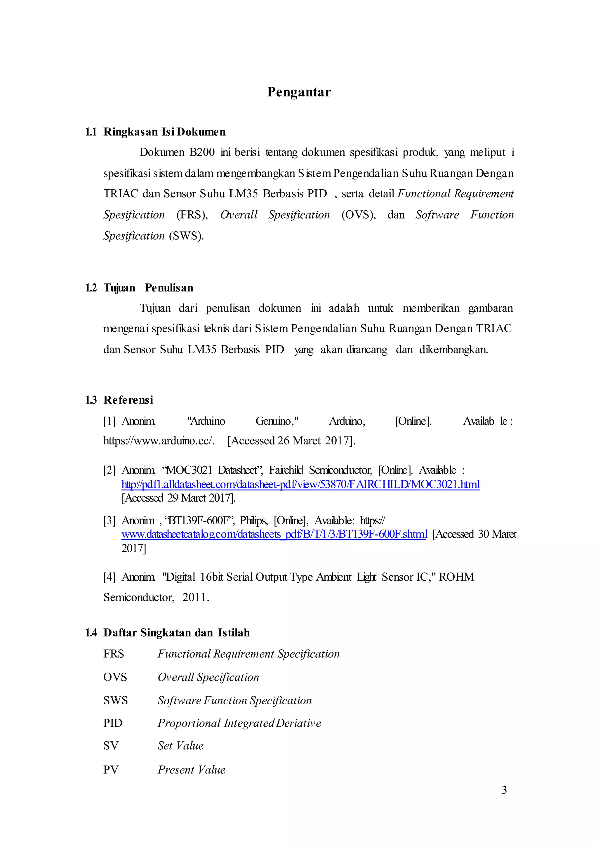 Sistem Pengendalian Suhu Ruangan Dengan TRIAC dan Sensor Suhu LM35 ...