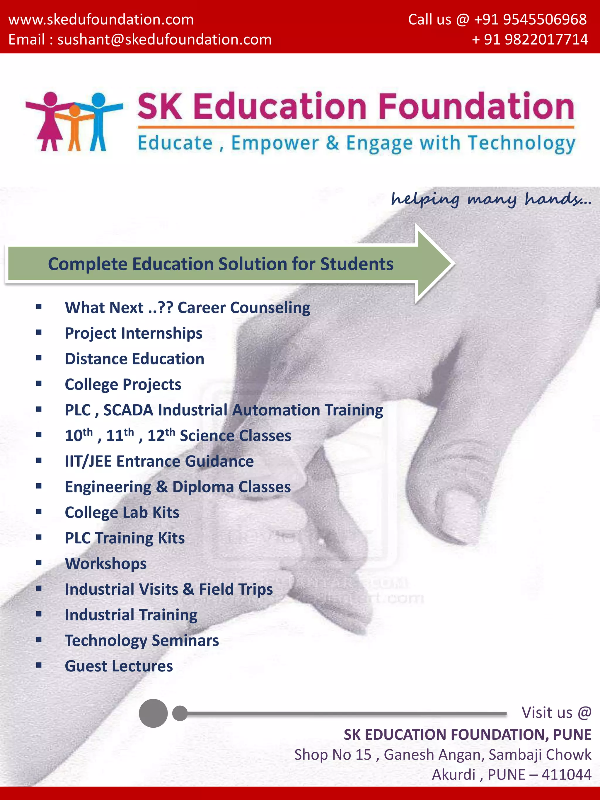 SK EDUCATION FOUNDATION PUNE | PDF