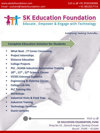 SK EDUCATION FOUNDATION PUNE | PDF | Professional School | Postgraduate ...