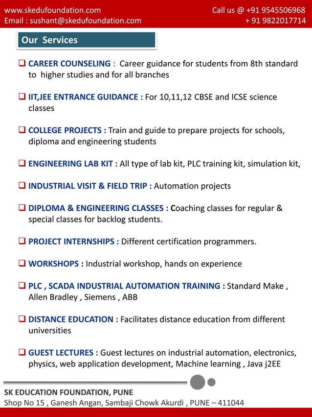 SK EDUCATION FOUNDATION PUNE | PDF