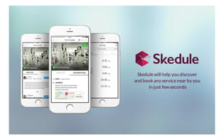 Skedule appointment management solution for salons | PPT