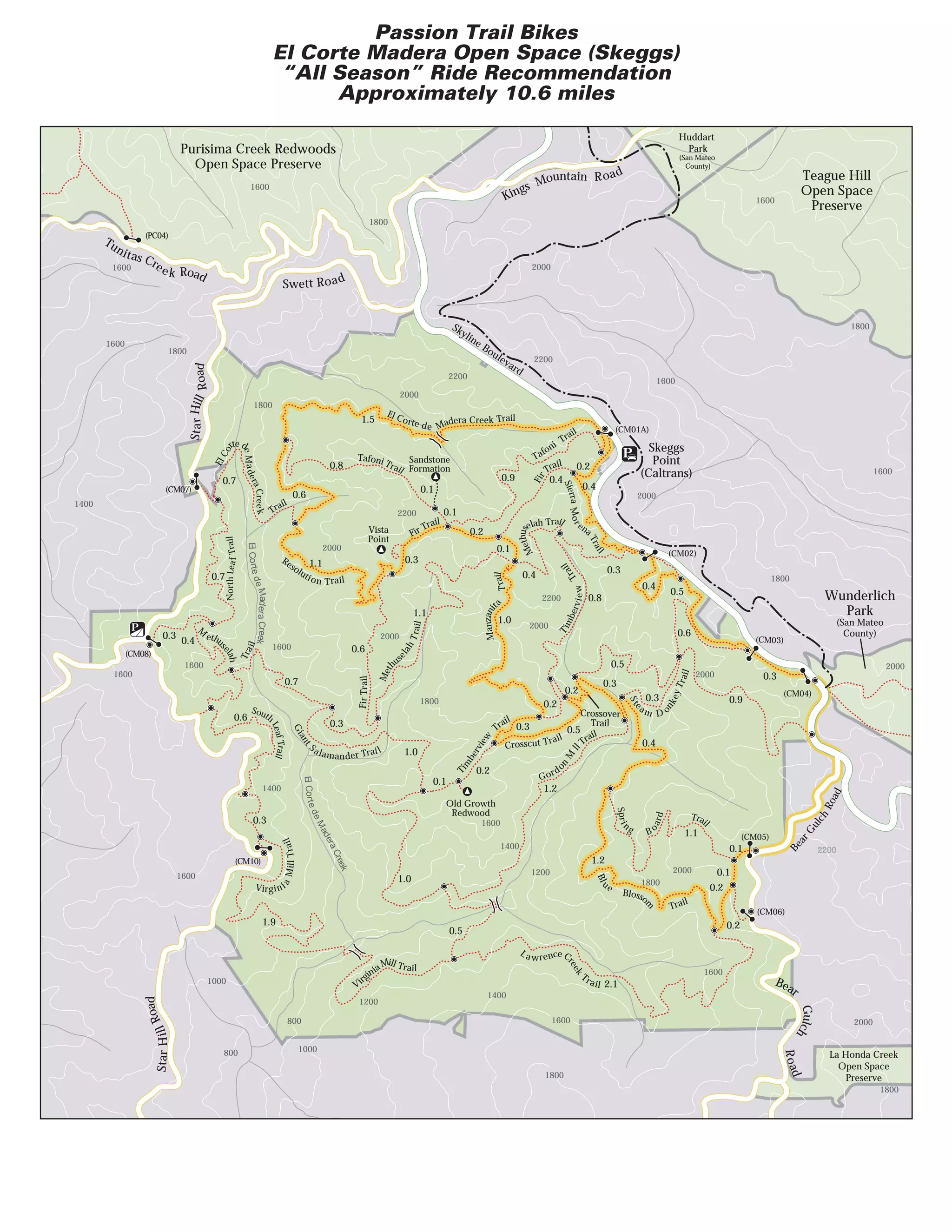 Skeggs Map Easer Trail | PDF
