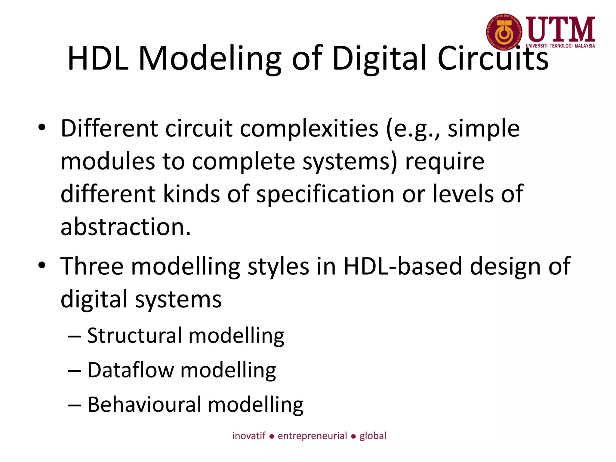 SKEL 4273 CAD with HDL Topic 2 | PDF | Programming Languages | Computing