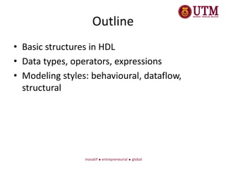 SKEL 4273 CAD with HDL Topic 2 | PDF | Programming Languages | Computing