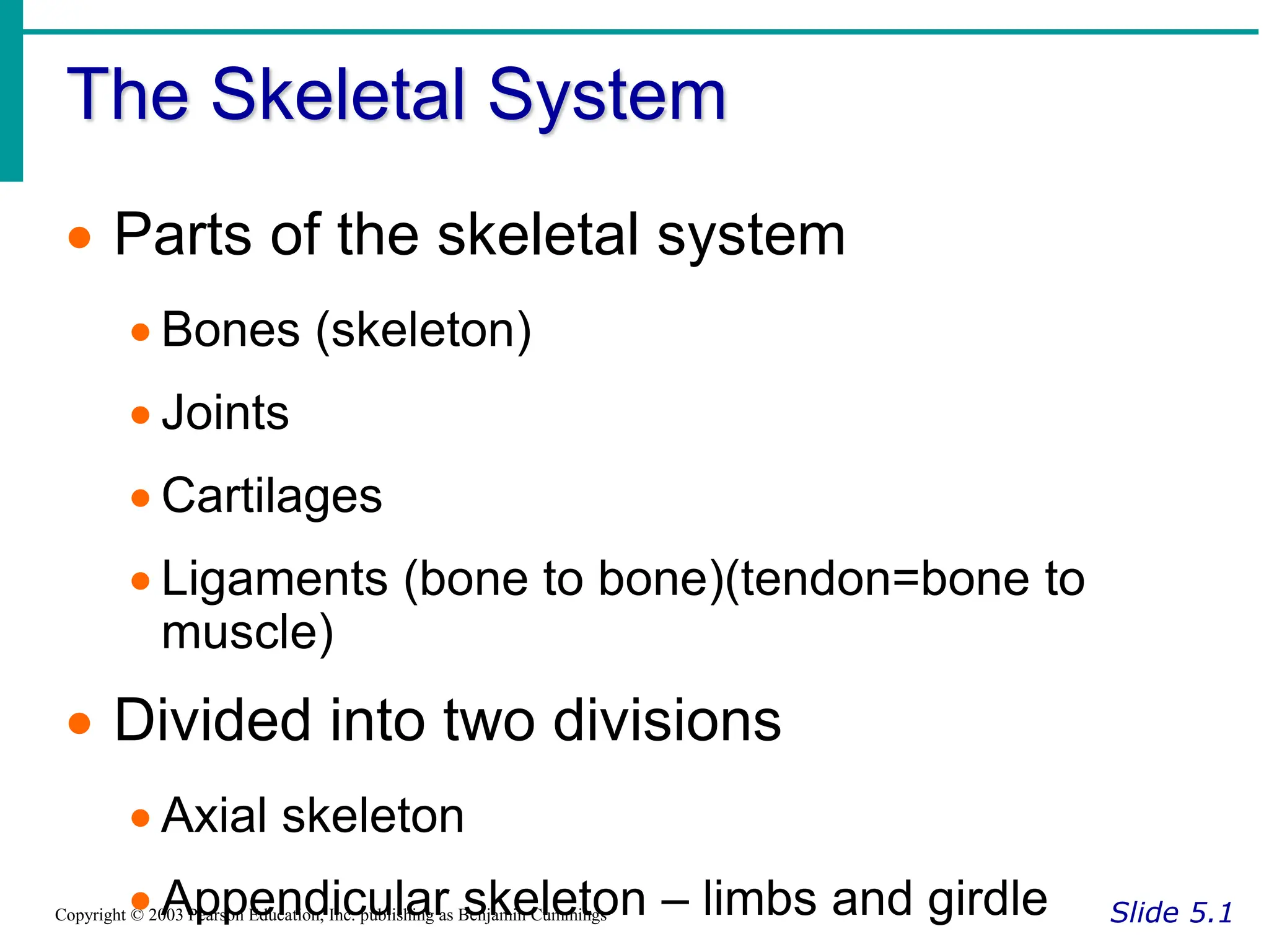 ANATOMY AND PHYSIOLOGY Skeletal-System.. | PPT