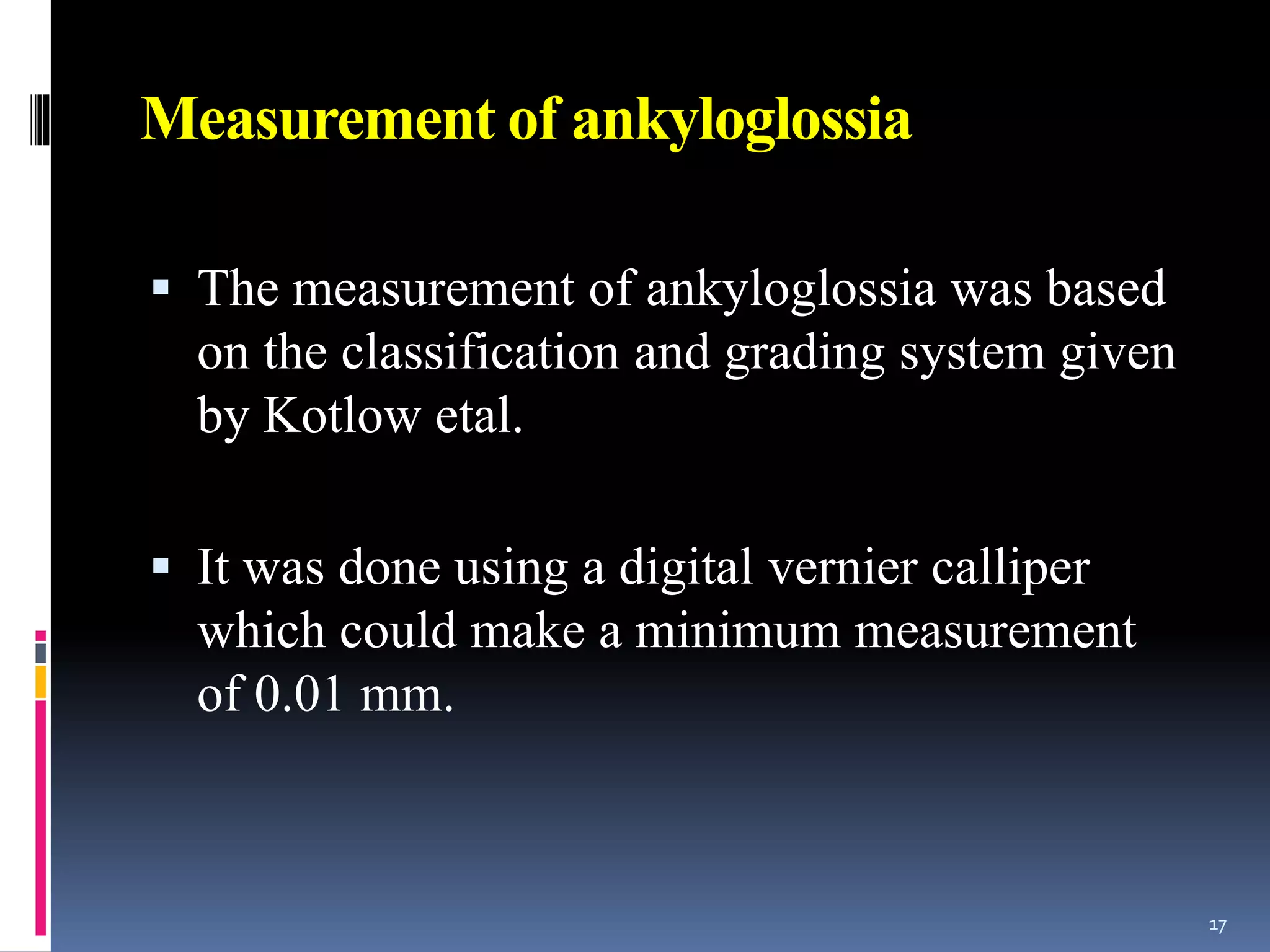 skeletal and dental characteristics of ankyloglossia | PPTX