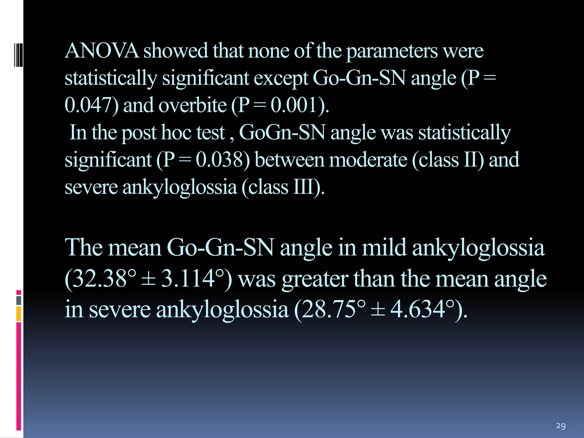 skeletal and dental characteristics of ankyloglossia | PPTX
