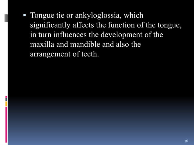 skeletal and dental characteristics of ankyloglossia | PPTX | Ear, Nose ...