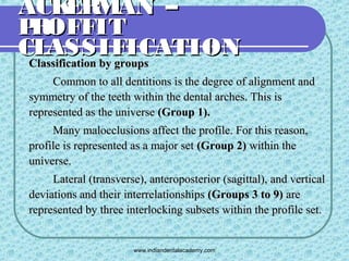 Skeletal classification /certified fixed orthodontic courses by Indian ...