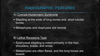 Skeletal dysplasia : Radiodiagnosis | PPTX