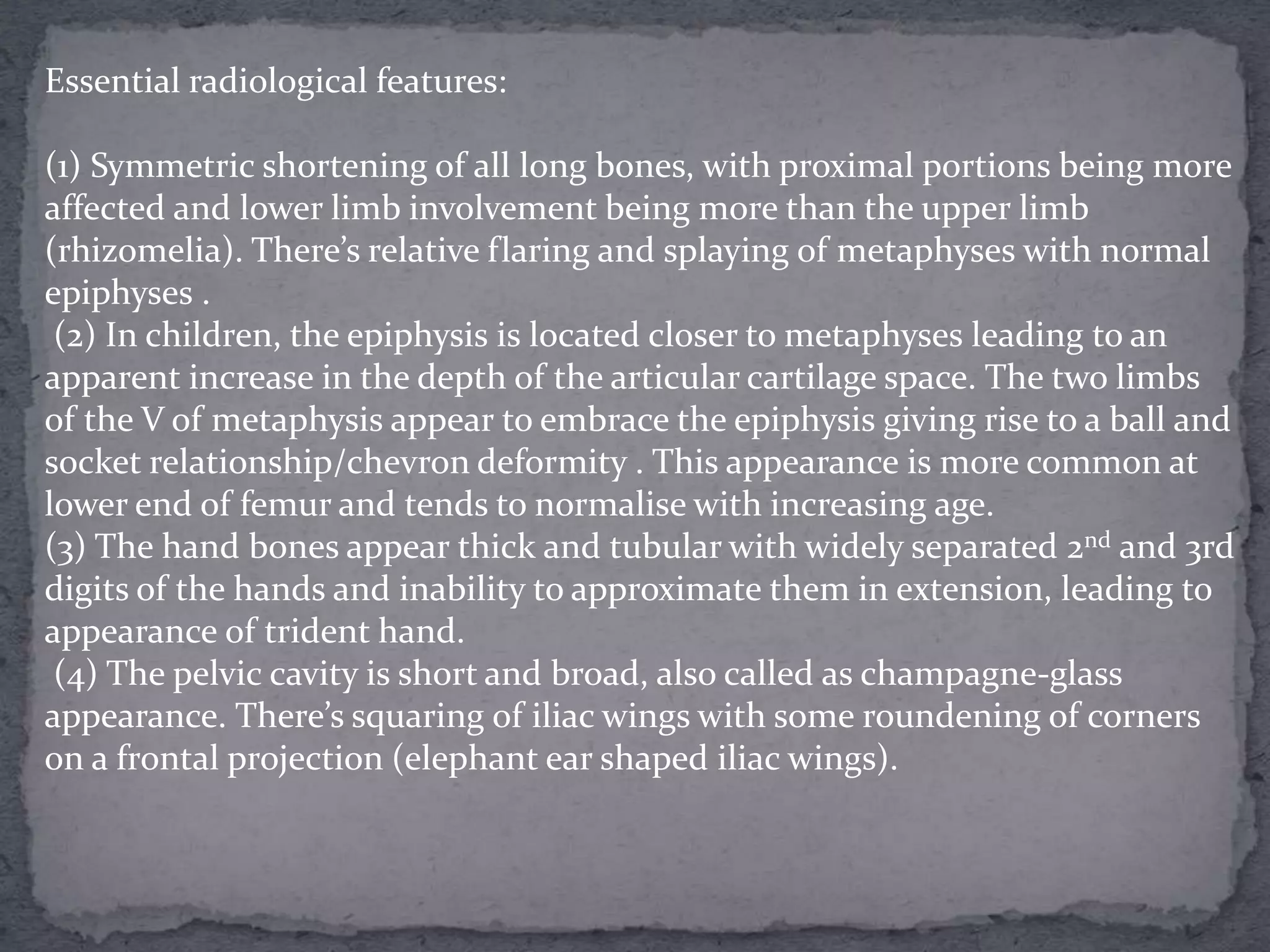 Skeletal dysplasia | PPTX