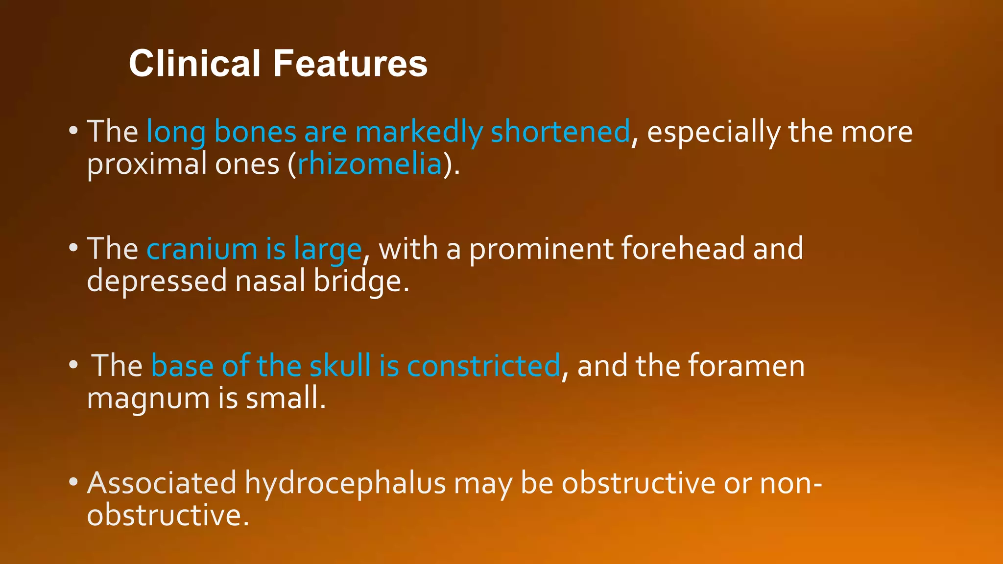 Skeletal dysplasia | PPTX