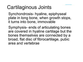Skeletal, joint, muscle systems | PPT