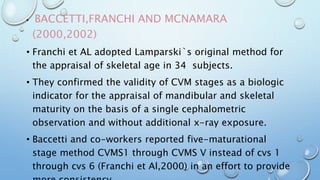 Skeletal maturation evaluation using cervical vertebrae | PPTX