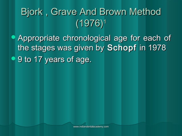 Skeletal maturity indicators/endodontic courses | PPT | Bone and Joint ...