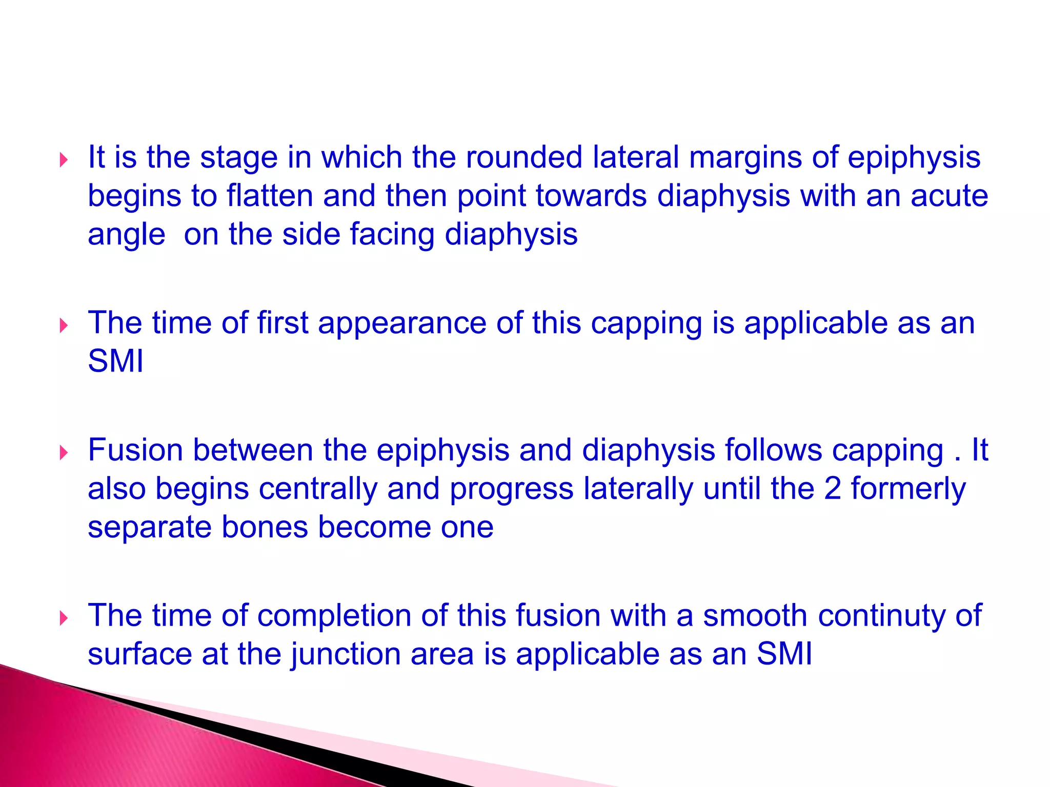 Skeletal maturity indicators | PPTX