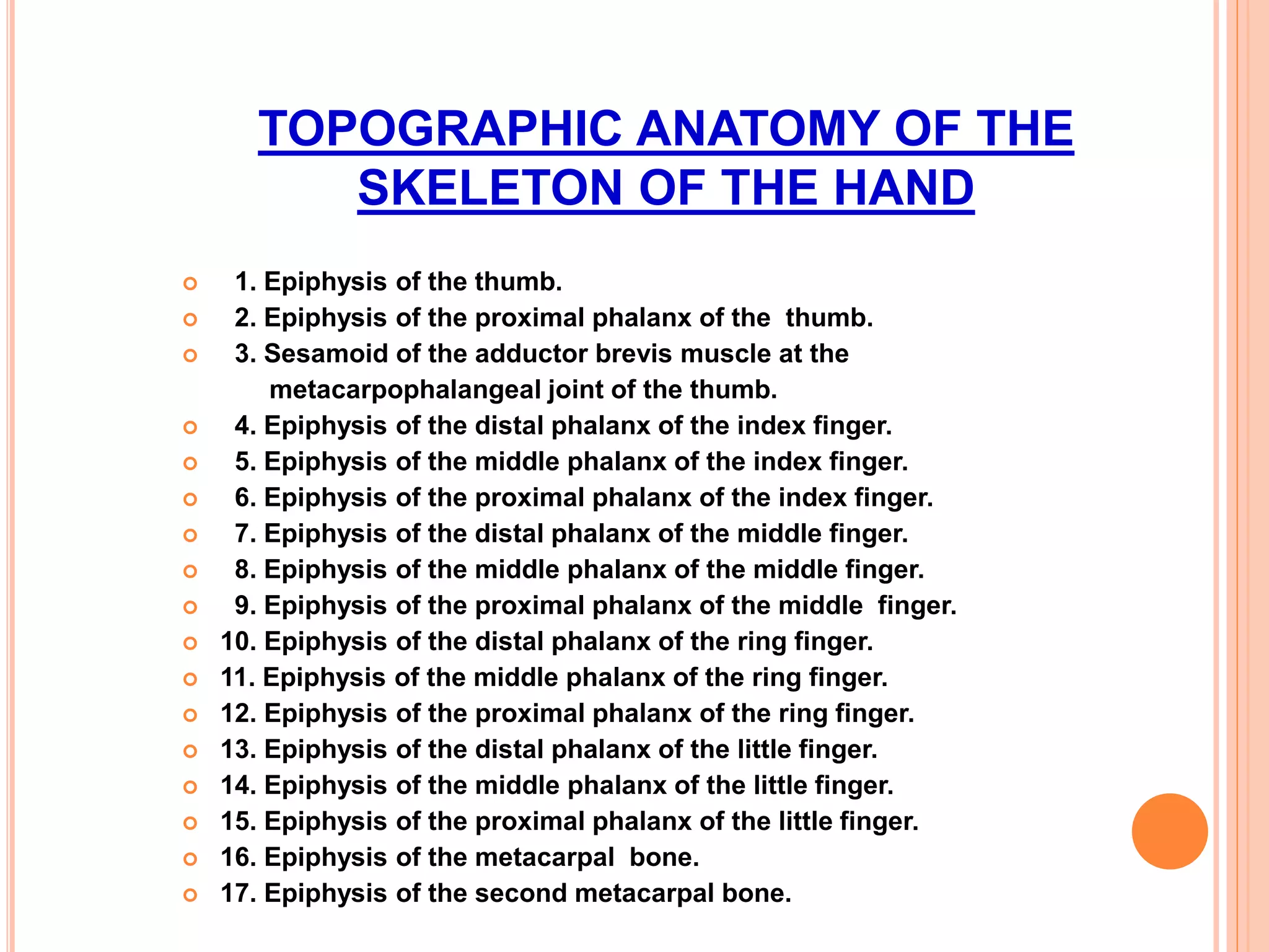 Skeletal maturity indicators | PPTX