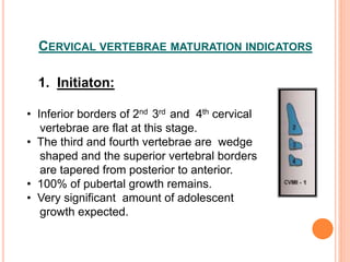Skeletal maturity indicators | PPTX