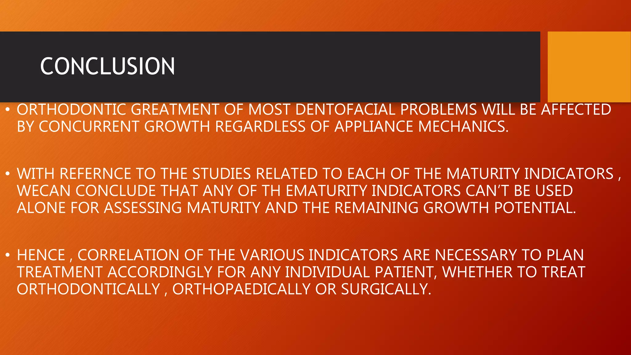 Skeletal maturity indicators | PPTX
