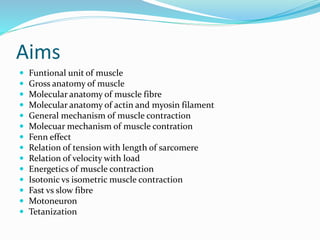 Skeletal muscle contraction by dr.mumtaz ali | PPTX