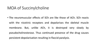 Skeletal muscle relaxant | PDF