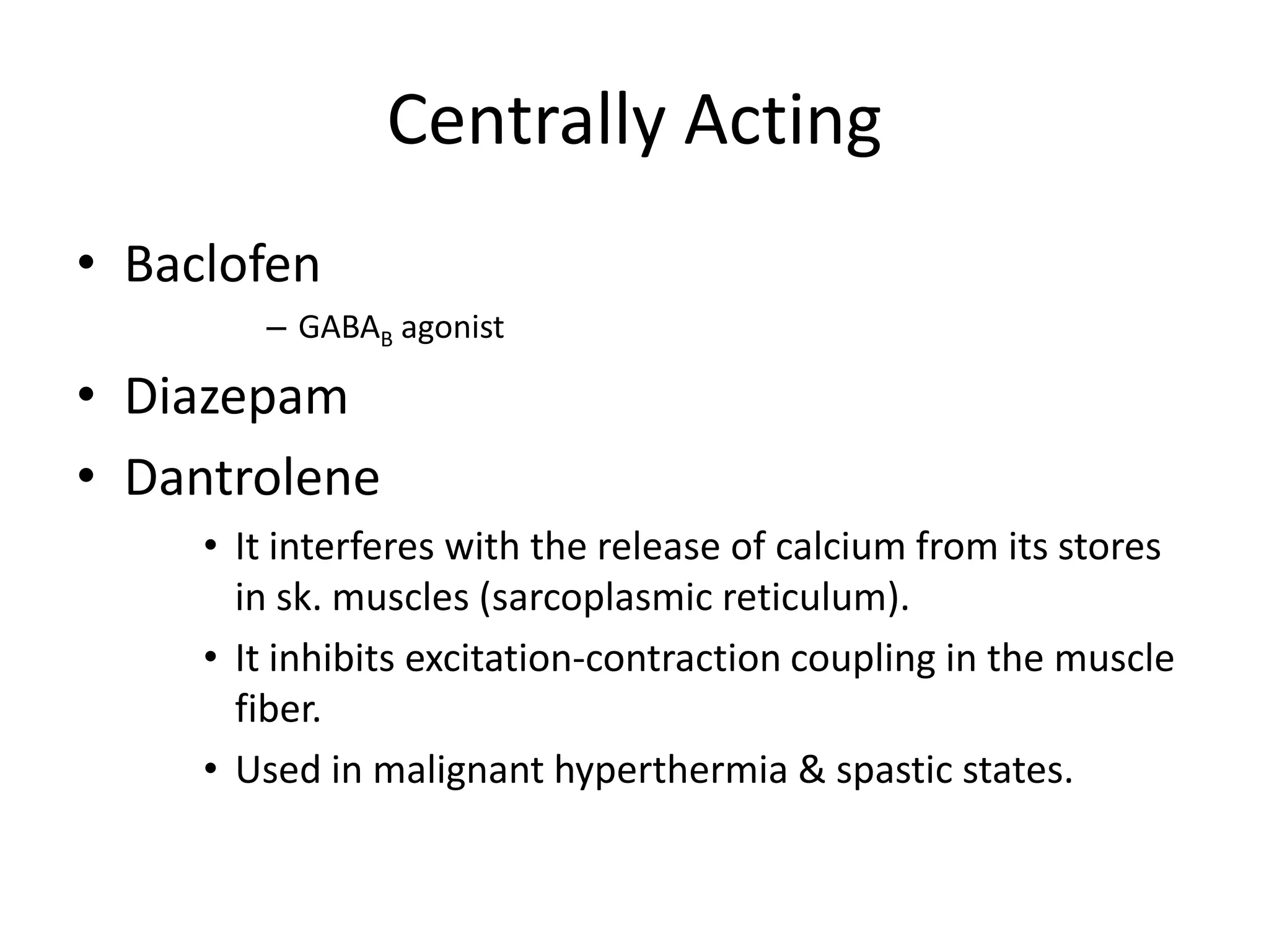 Skeletal muscle relaxants | PPTX